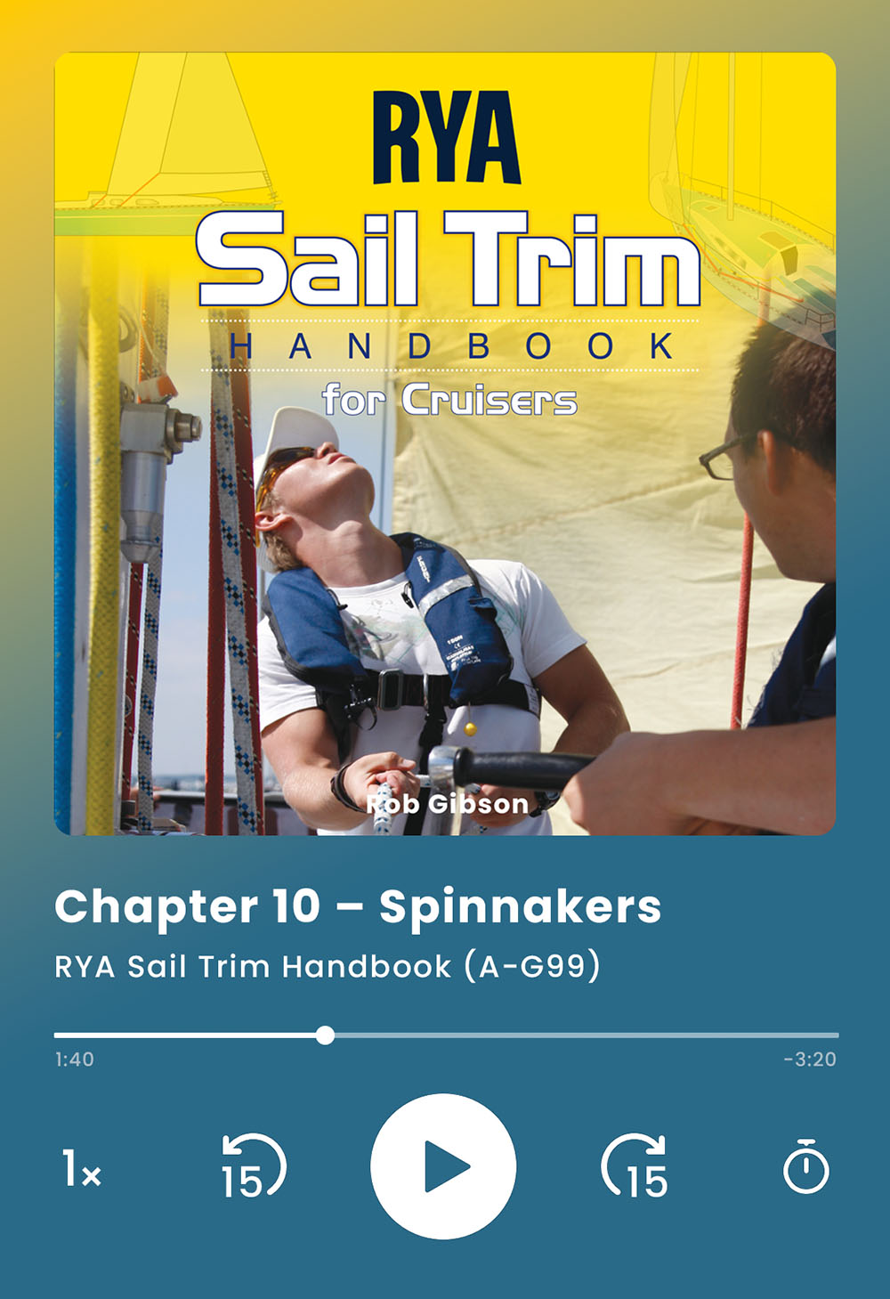 RYA Sail Trim Handbook (Audiobook) | Products