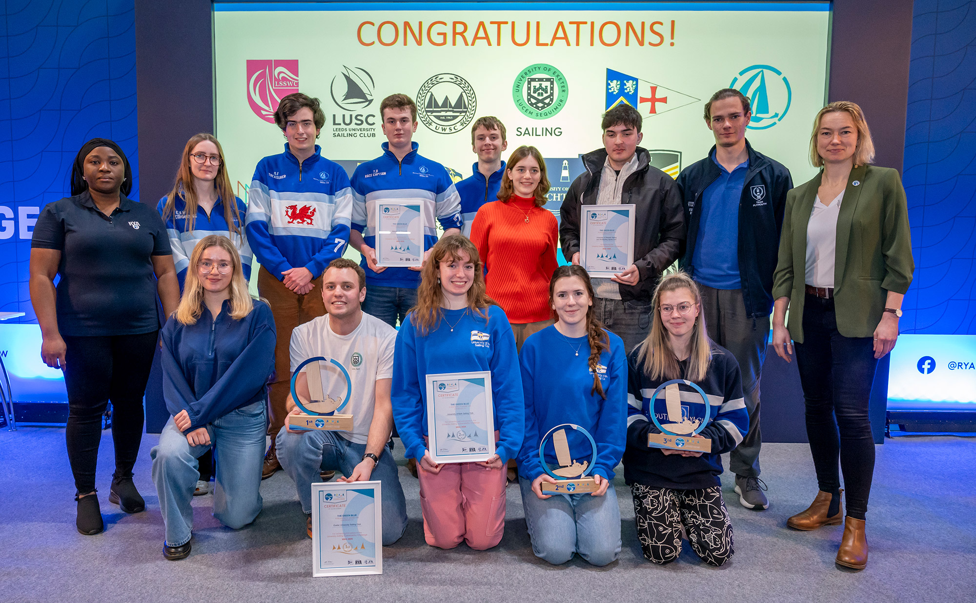 RYA Green Blue University Sailing Sustainability Challenge sets sail ...
