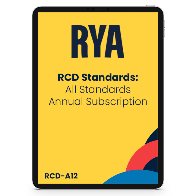 RCD Standards - All Standards Annual Subscription | Products